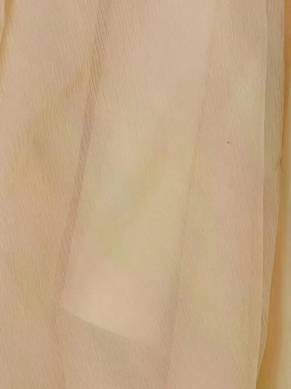 Ermanno Scervino Sheer Draped Cape - Neutrals