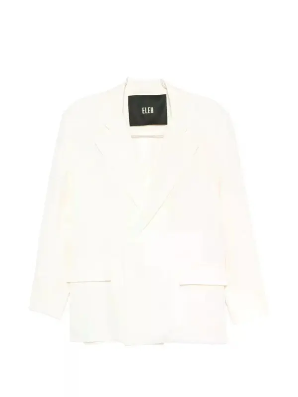 ELEH Double-breasted Blazer - Neutrals
