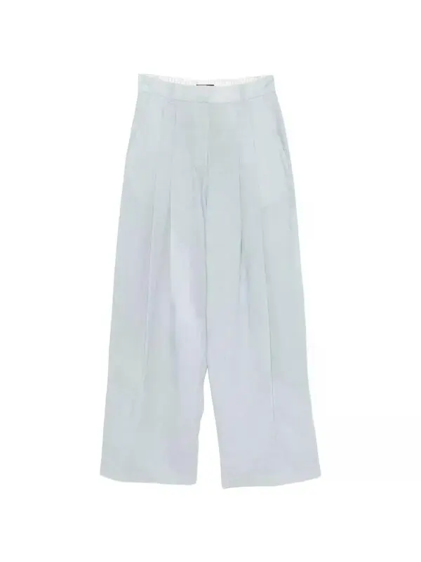 ELEH Pleated Wide-leg Trousers