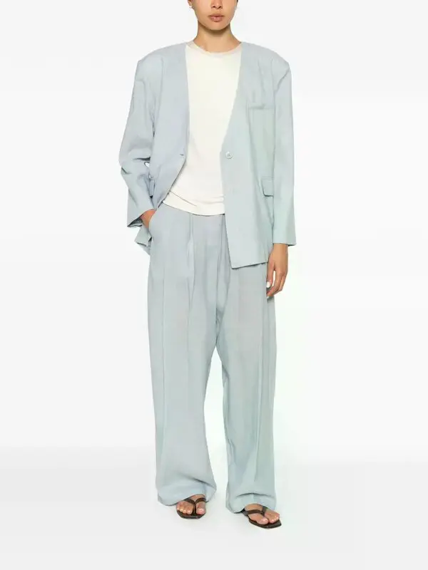 ELEH Pleated Wide-leg Trousers