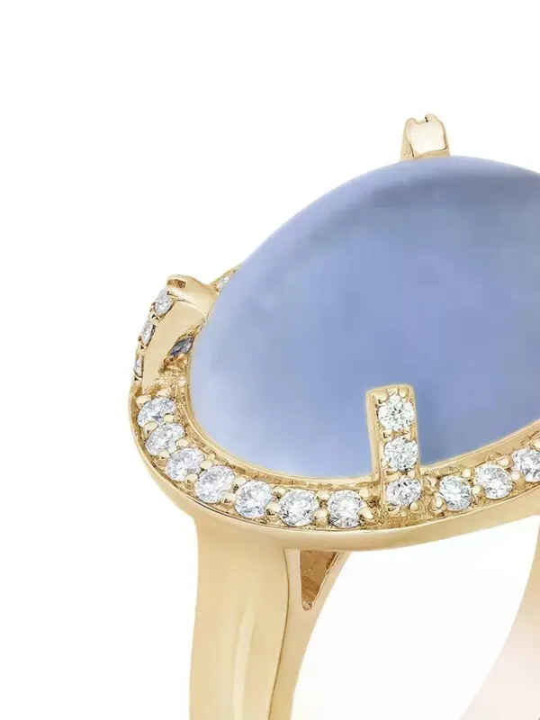 Goshwara G-one Chalcedony Diamond Ring