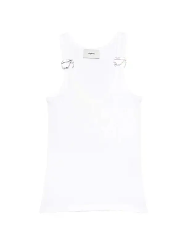 Coperni Sleeveless Top - White