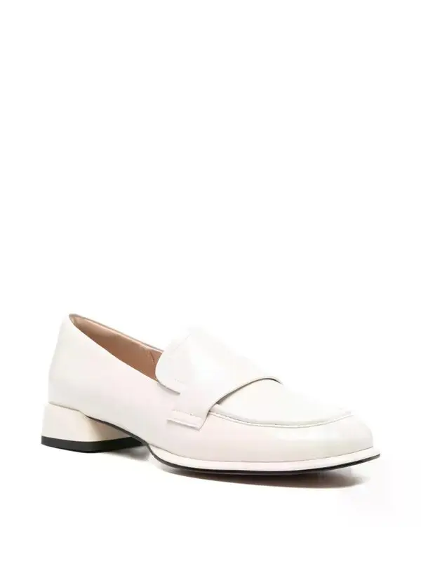 SERGIO MORETTI FIRENZE Patent-finish Loafers