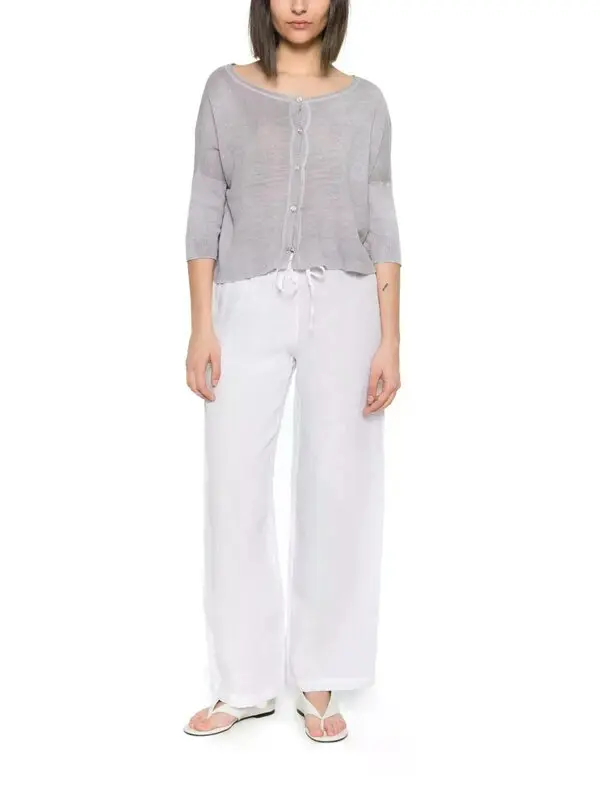 Avant Toi Fine-knit Button-up Cardigan