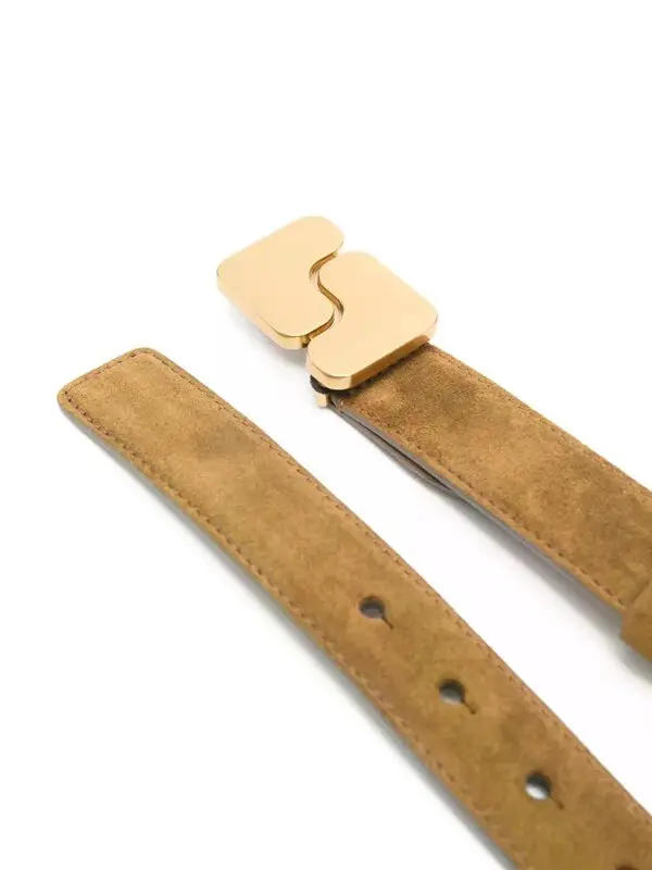 Soeur Ninon Suede Belt - Brown