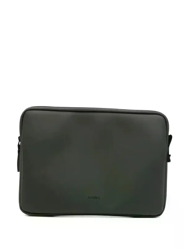Rains Zip-fastening Laptop Bag - Green