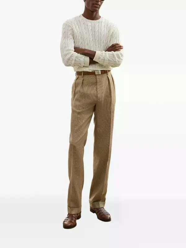 Ralph Lauren Purple Label Double-pleated Trousers