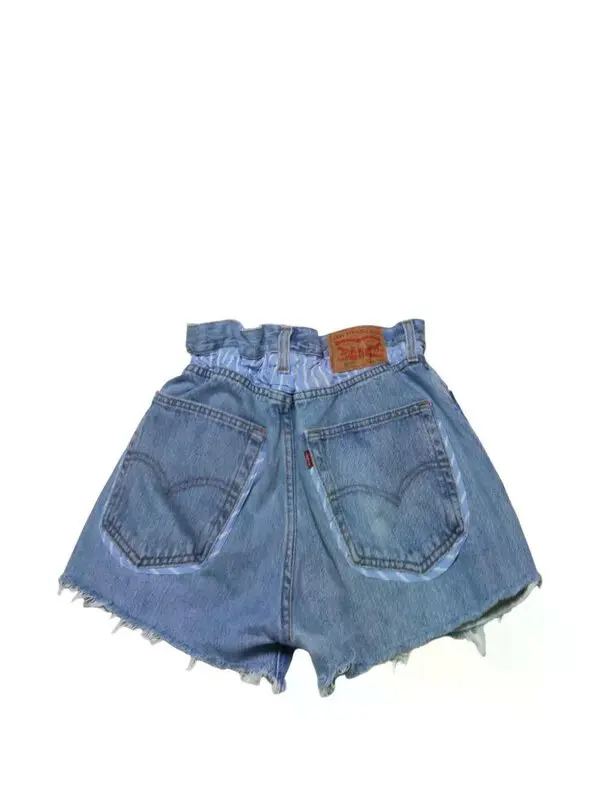 MC2 SAINT BARTH Frayed-hem Denim Shorts