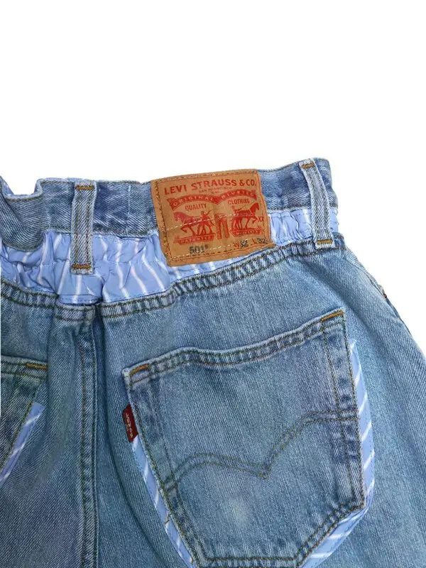 MC2 SAINT BARTH Frayed-hem Denim Shorts