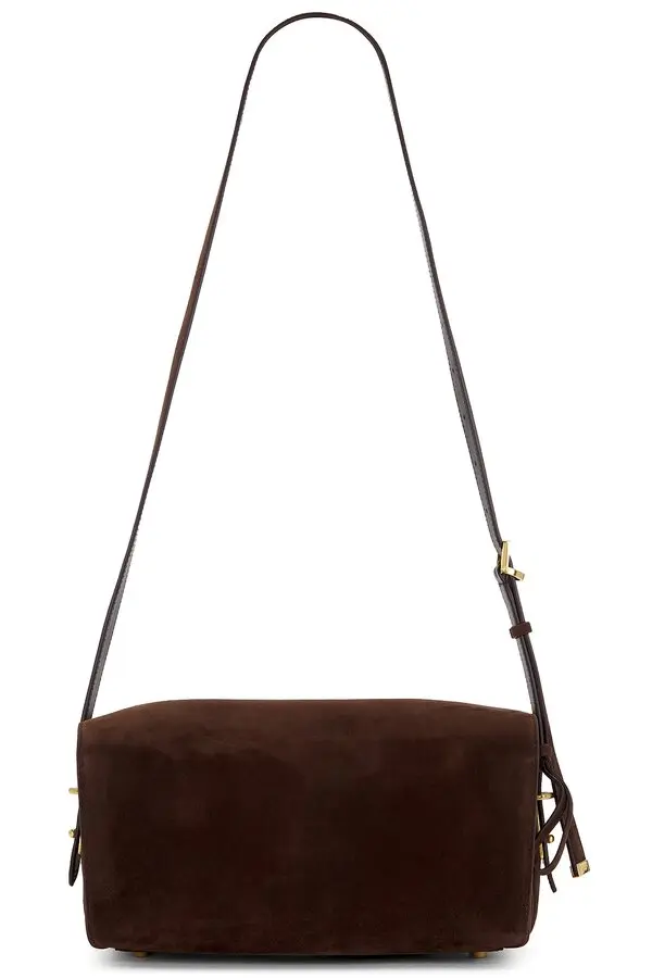 Balenciaga Vii So Medium Shoulder Bag - Moka & Ruby