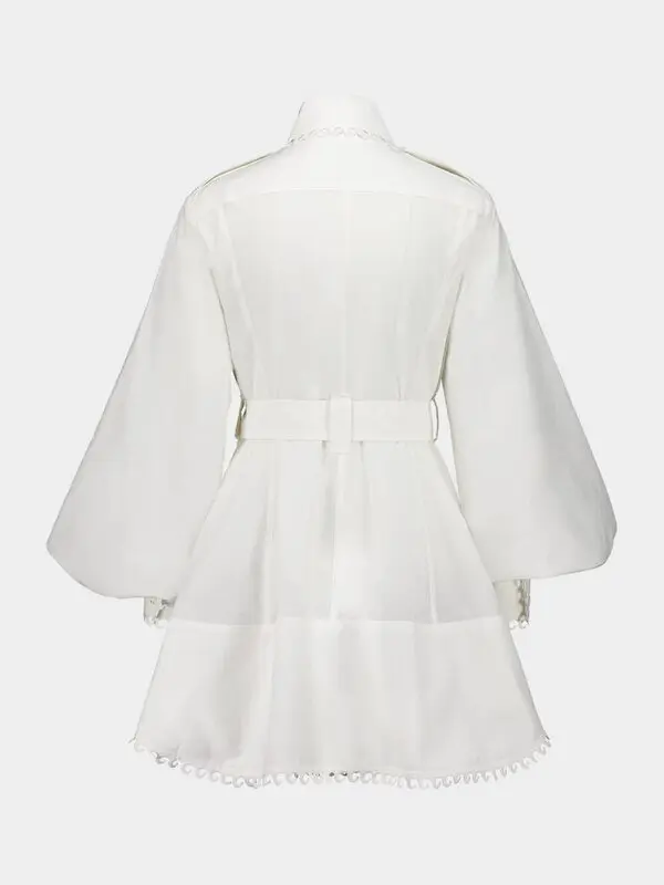 Zimmermann Illuminate Utility Mini Dress