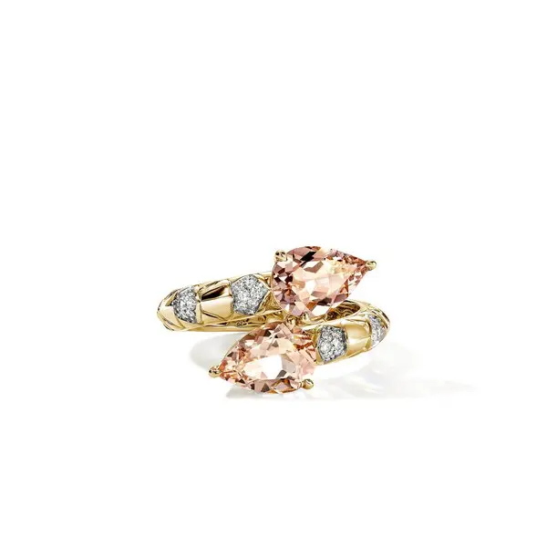 John Hardy Artisan Series Naga Ring - White Diamond