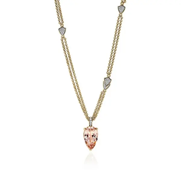 John Hardy Artisan Series Naga Pendant Necklace - White Diamond