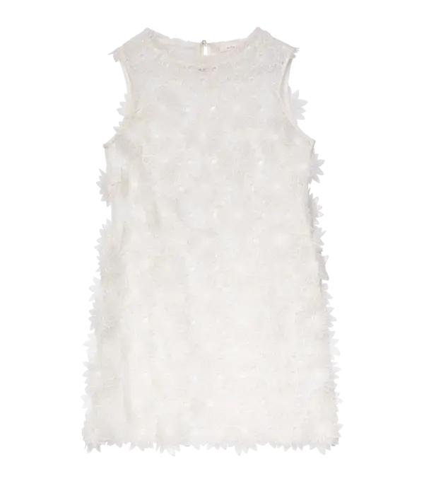 DÔEN Adelia Floral Cutwork Mini Dress