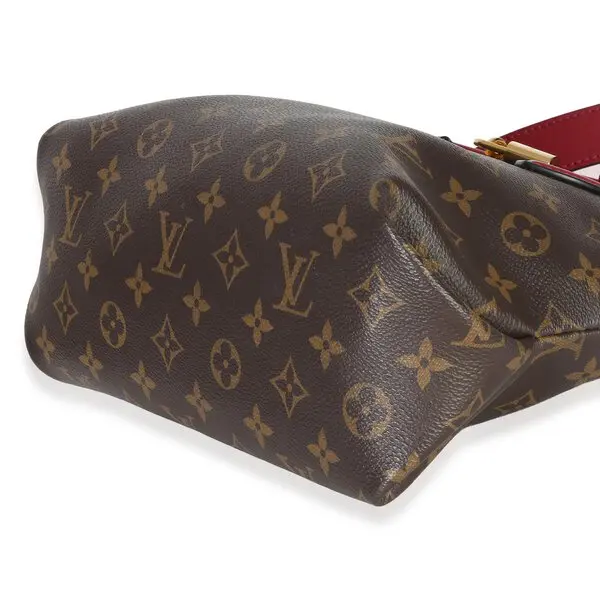 LOUIS VUITTON Monogram Canvas Flower Zipped Tote Pm - Brown