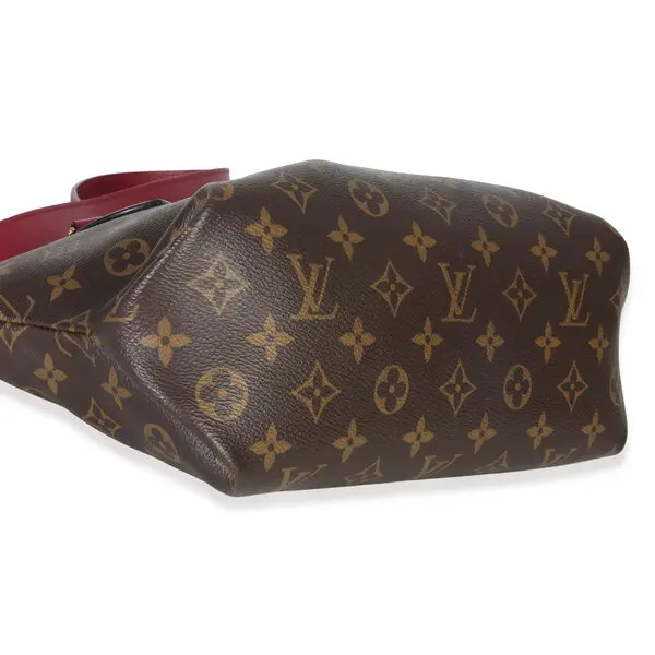 LOUIS VUITTON Monogram Canvas Flower Zipped Tote Pm - Brown