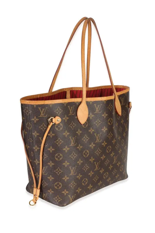 LOUIS VUITTON Monogram Canvas Neverfull Mm - Brown
