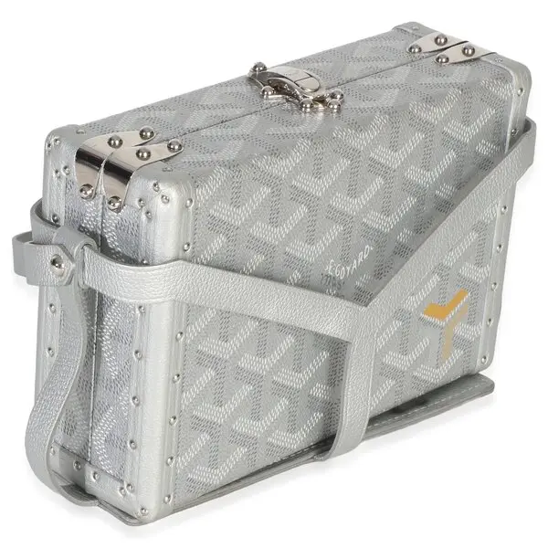 Goyard Ine Canvas Minaudiere Trunk