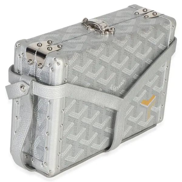 Goyard Ine Canvas Minaudiere Trunk