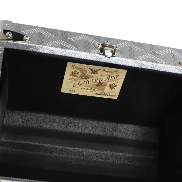 Goyard Ine Canvas Minaudiere Trunk