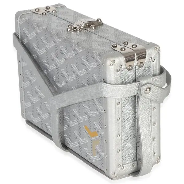 Goyard Ine Canvas Minaudiere Trunk