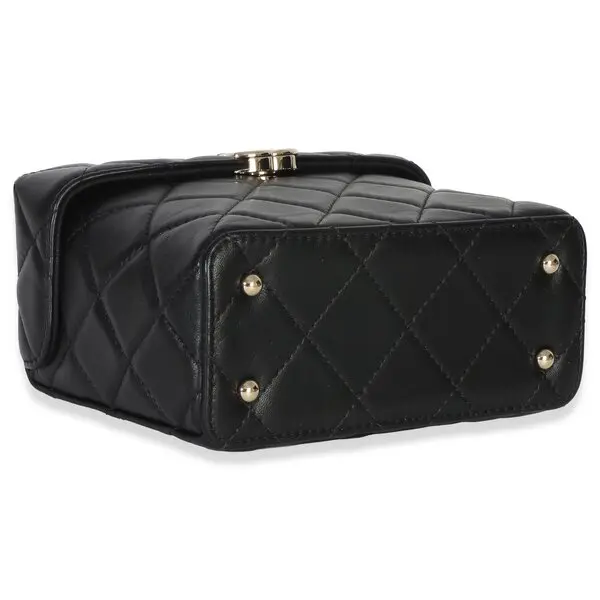 Chanel Quilted Lambskin Secret Box Bag