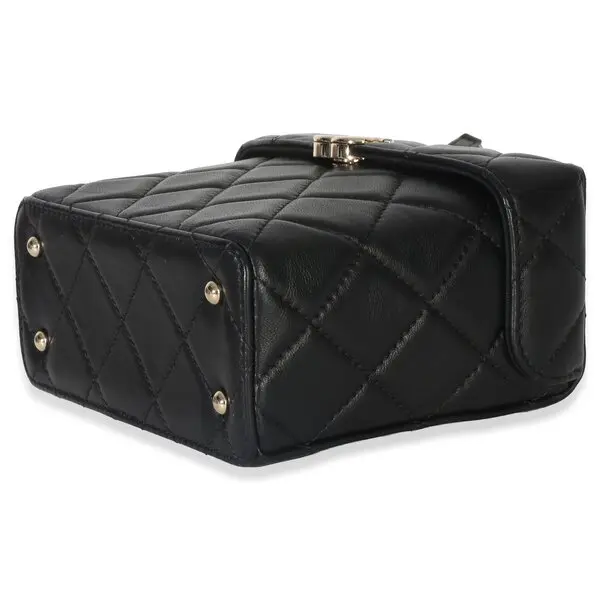 Chanel Quilted Lambskin Secret Box Bag
