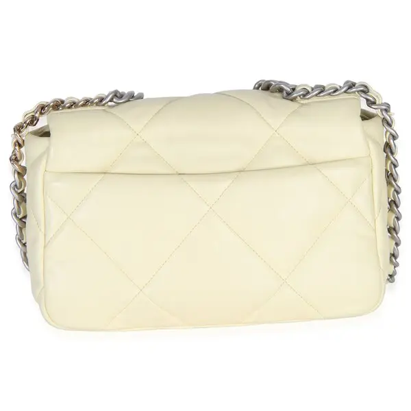 Chanel Light Quilted Lambskin 19 Flap Bag