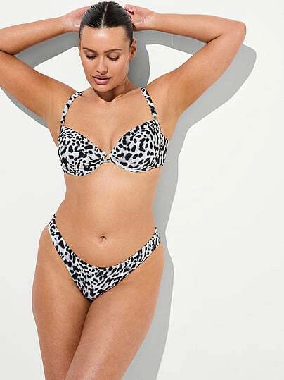 Victoria's Secret Unlined Balconette Bikini Top - Print