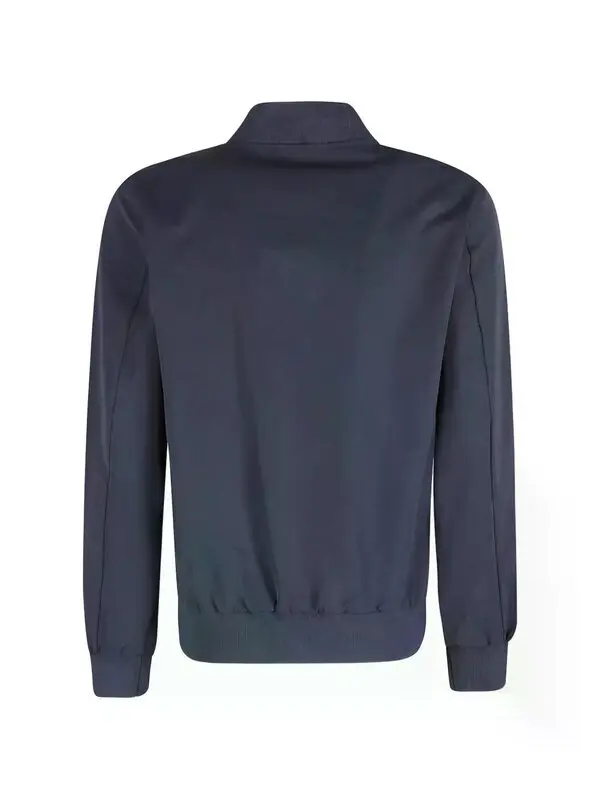 SAVE THE DUCK Jena Ribbed-trim Zip-up Jacket - Blue