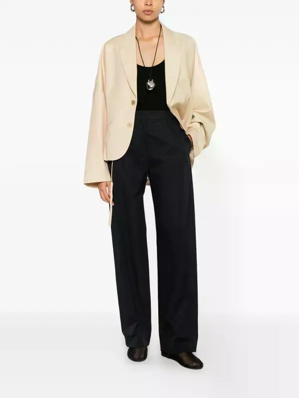 JIL SANDER Straight-leg Trousers - Blue