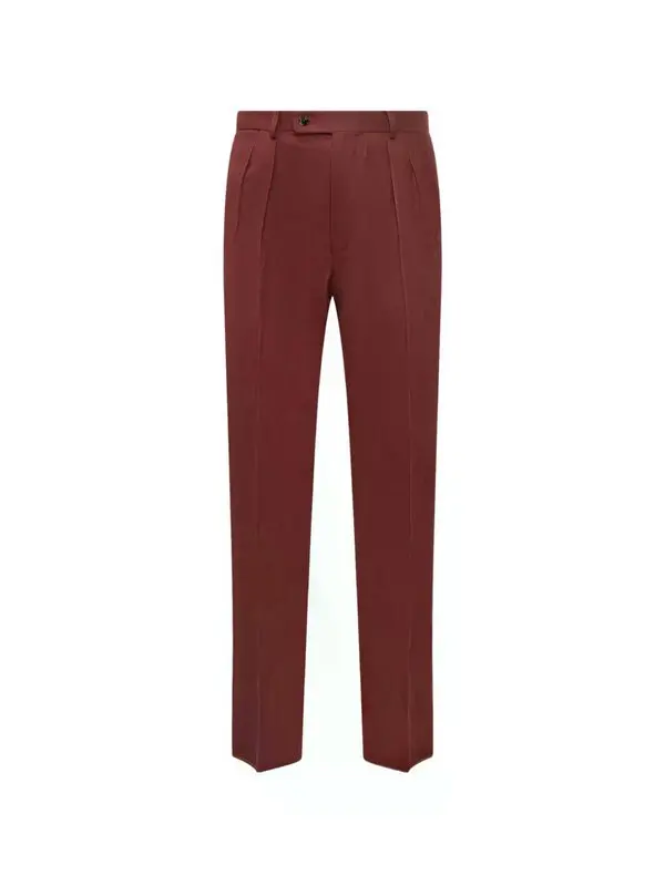GABRIELE PASINI Pressed-crease Trousers