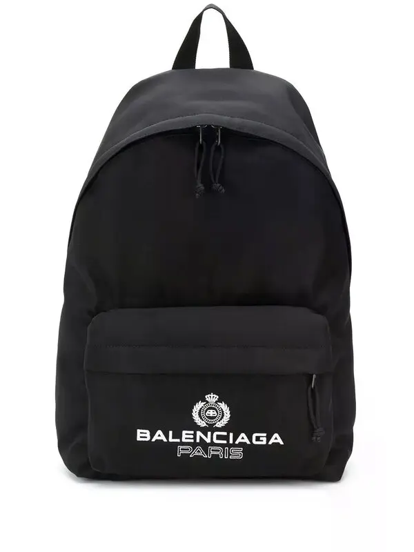 Balenciaga Paris Backpack - Black