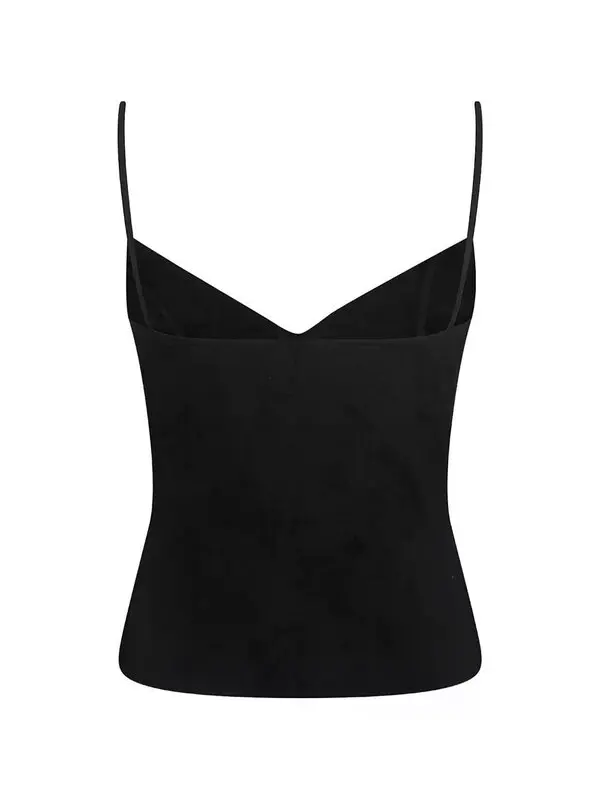 Alexander McQueen Floral-jacquard Lace-up Top