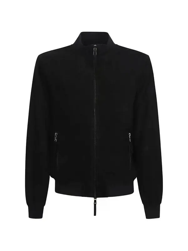SWORD 6644 Suede Zip-up Jacket