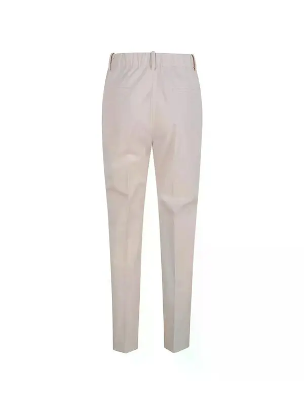 Incotex Elasticated-waistband Pressed-crease Trousers