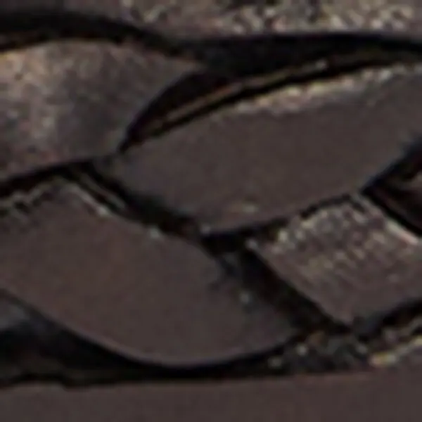 Brunello Cucinelli Calfskin Woven Belt - Brown