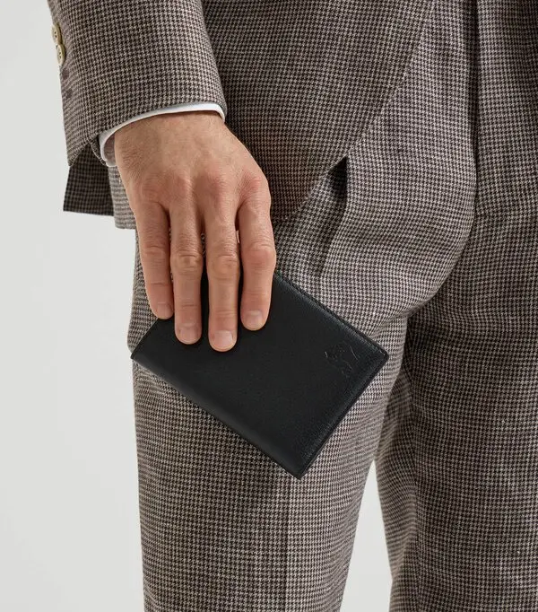 Brunello Cucinelli Leather Passport Holder