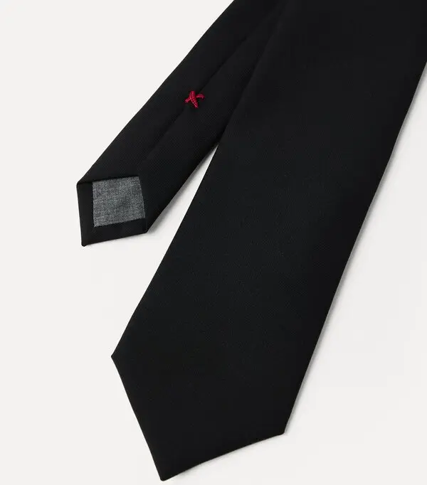 Brunello Cucinelli Virgin Wool Tie - Black