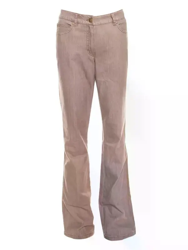 Escada Button-fastening Straight Leg Jeans