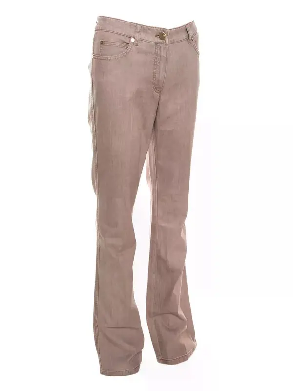 Escada Button-fastening Straight Leg Jeans
