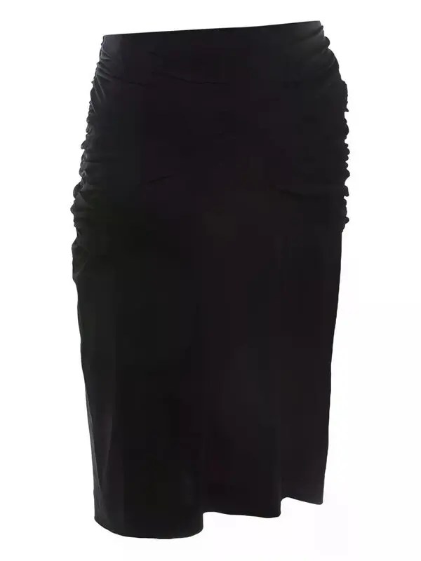 Escada Draped Front Skirt
