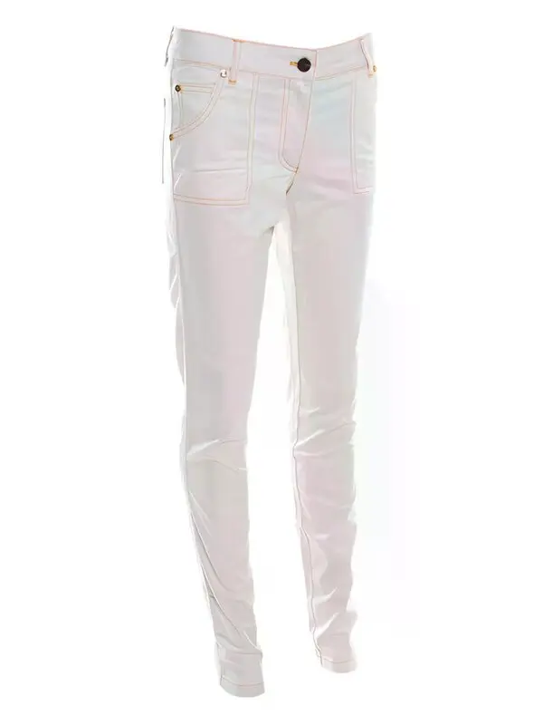 Escada Topstitched Jeans