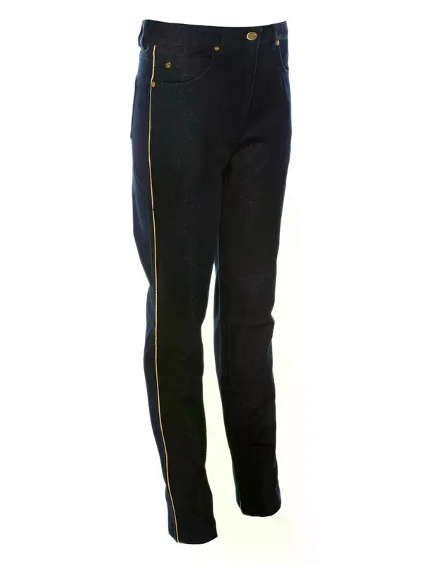 Escada Glitter Trousers - Blue