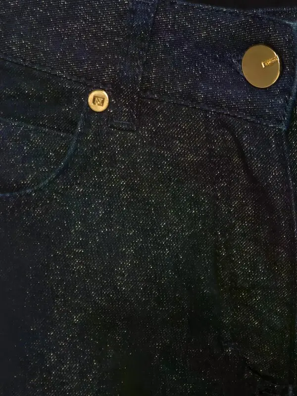 Escada Glitter Trousers - Blue
