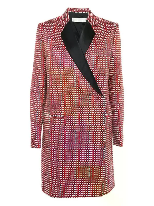 Victoria Beckham Basket-weave Coat