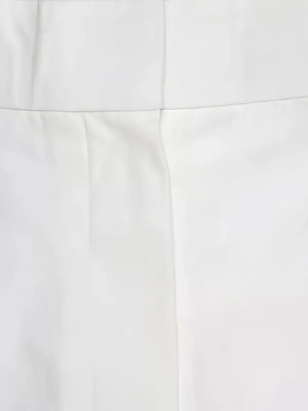 Victoria Beckham Cotton Ruffle-hem Mini Skirt