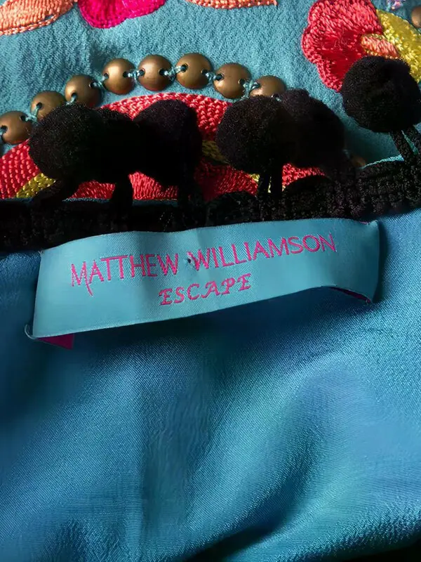 Matthew Williamson Floral-embroidered Dress