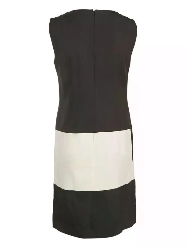 Hugo Boss Two-tone Sleeveless Dress