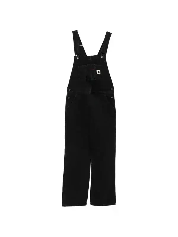 Carhartt Work In Progress Logo-patch Overalls - Black